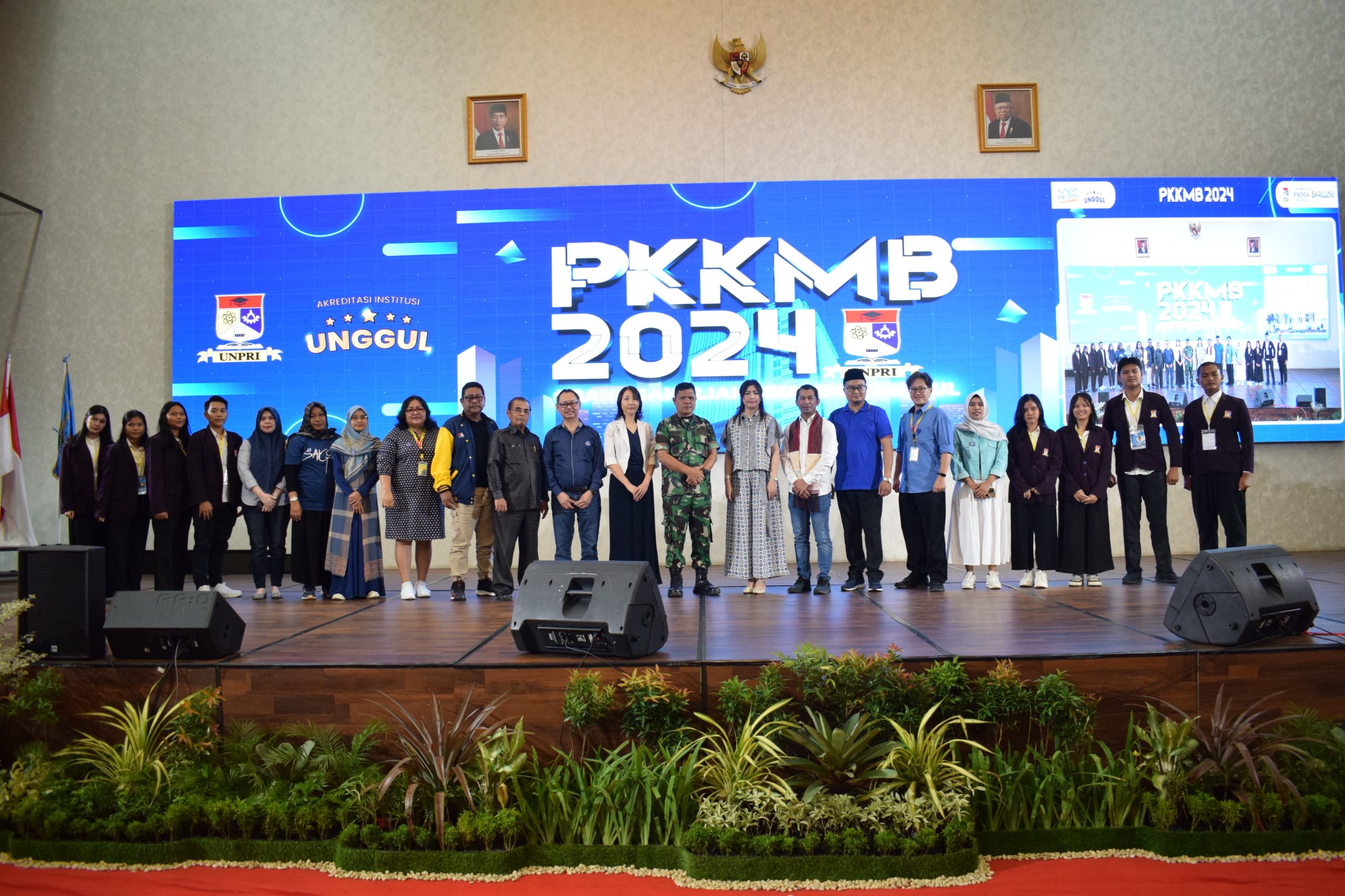 Buka PKKMB, Rektor UNPRI Minta Mahasiswa Baru Beradaptasi dengan Perubahan